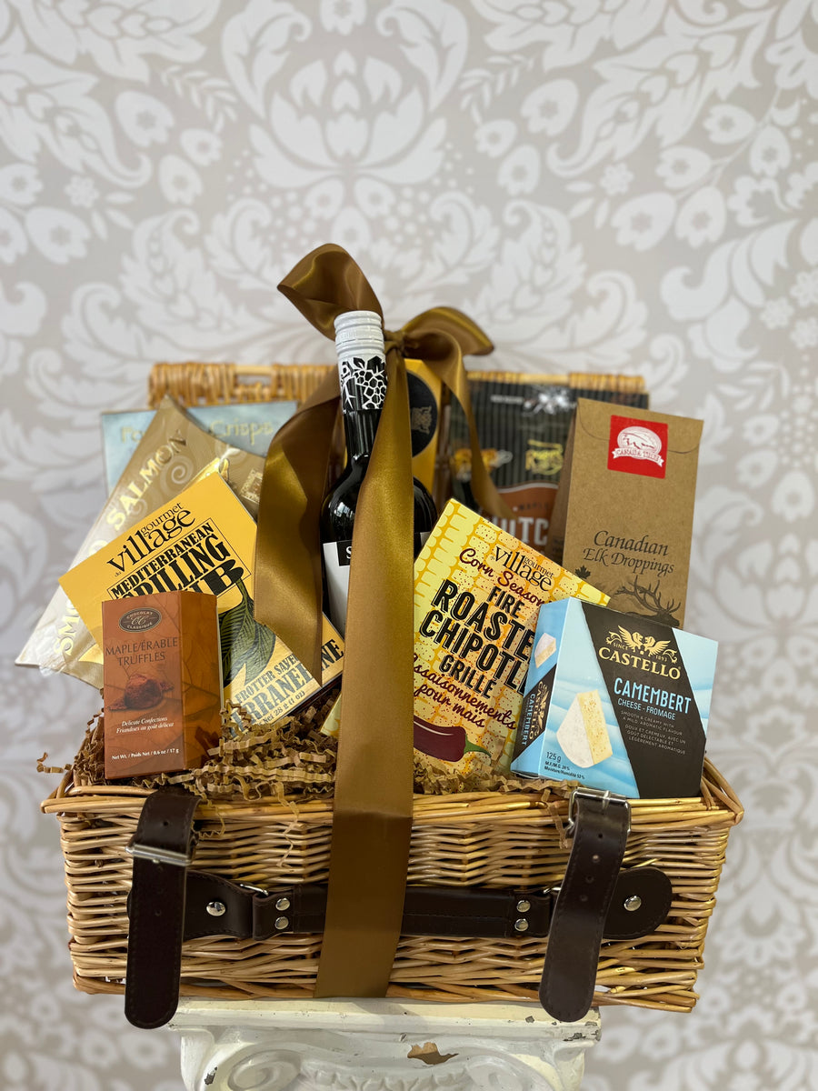 Monsieur VIP Basket at Carolyns Gift Creations – Carolyn's Gift Creations